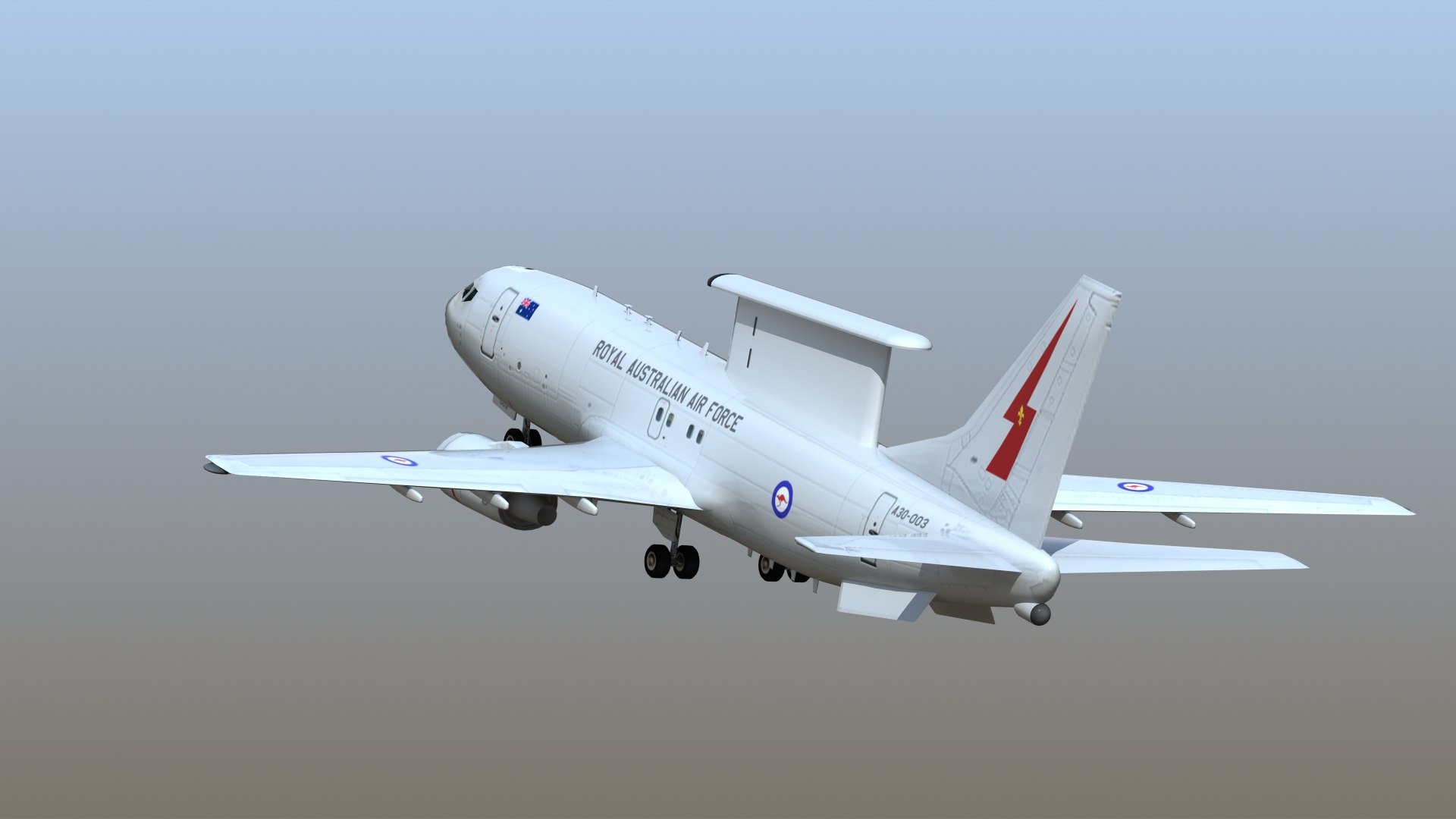 E-7a wedgetail model - TurboSquid 1652407