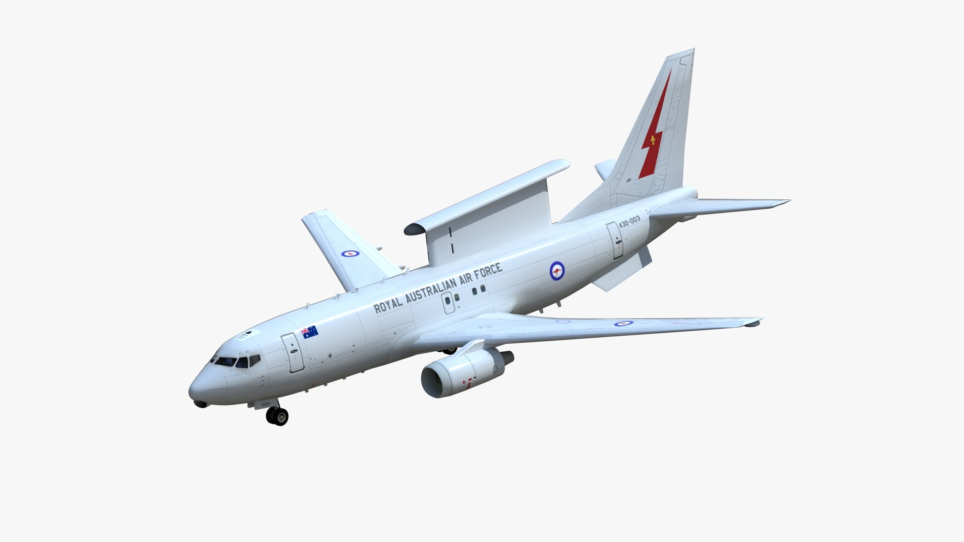 E-7a wedgetail model - TurboSquid 1652407