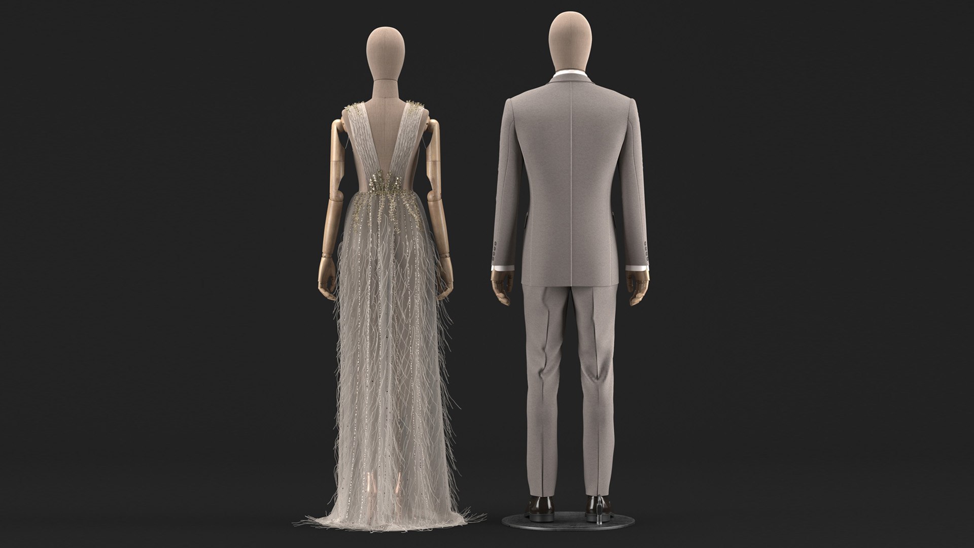 3D Mannequin Set 03 - TurboSquid 2088824