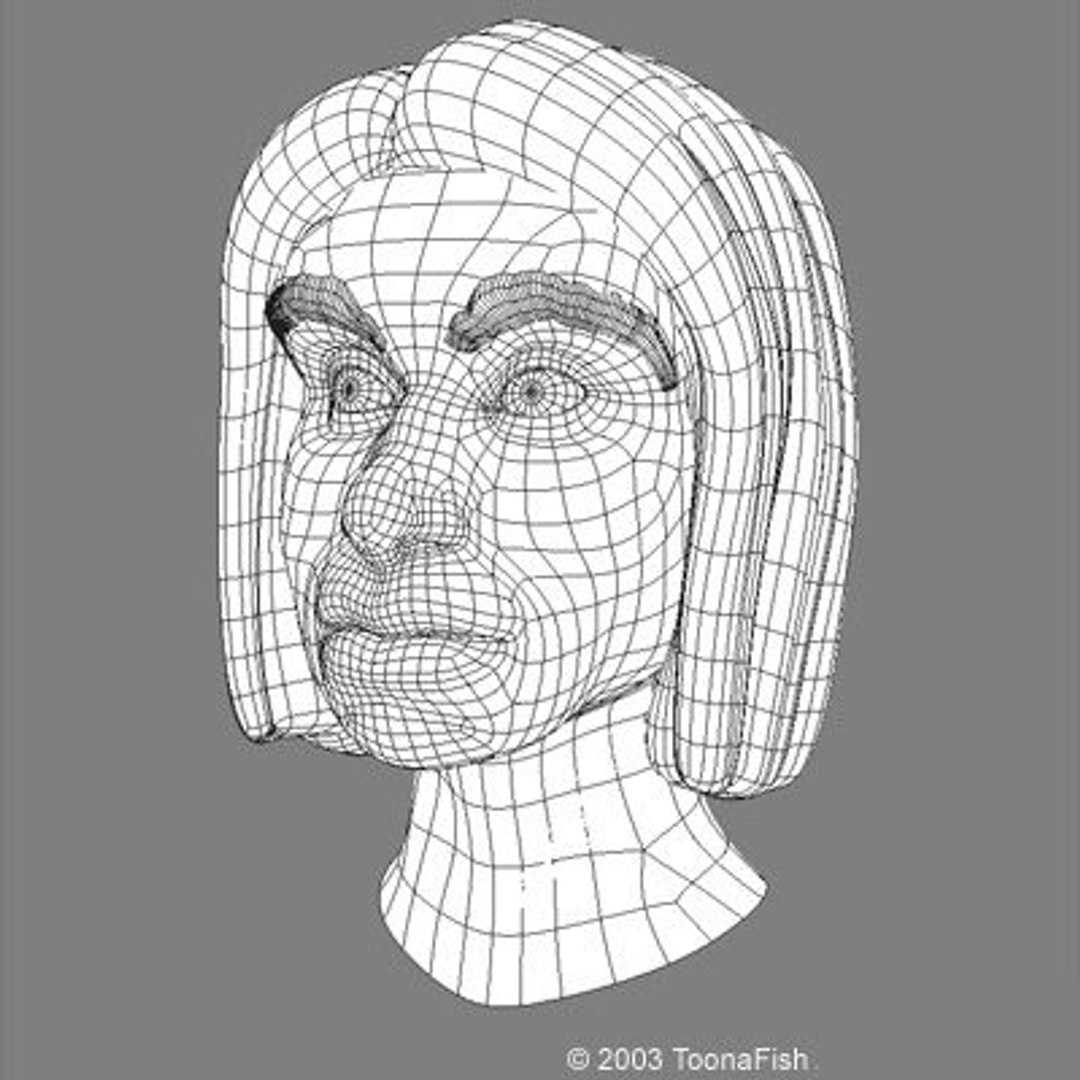 3d head neanderthal model