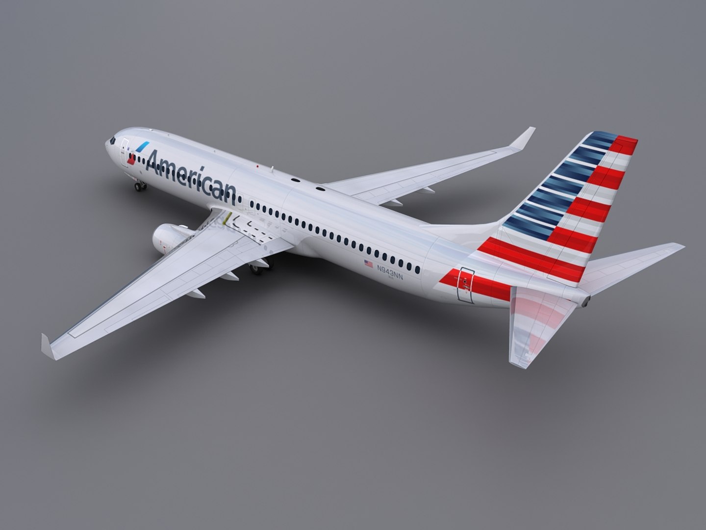 Aircraft Aa 3d Model