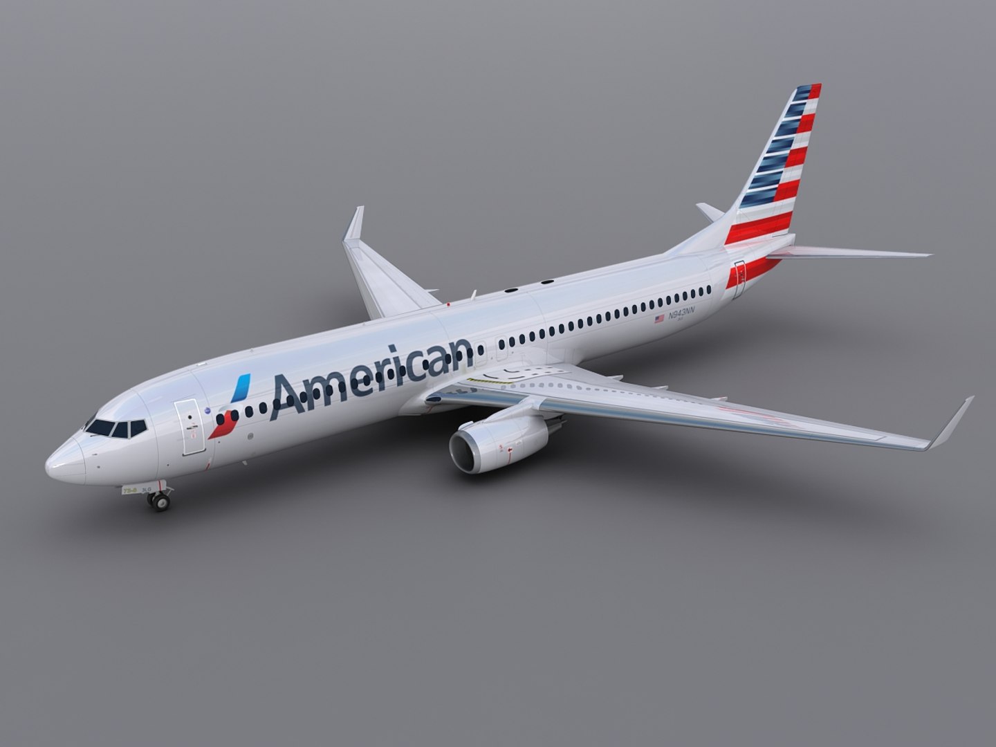 Aircraft Aa 3d Model