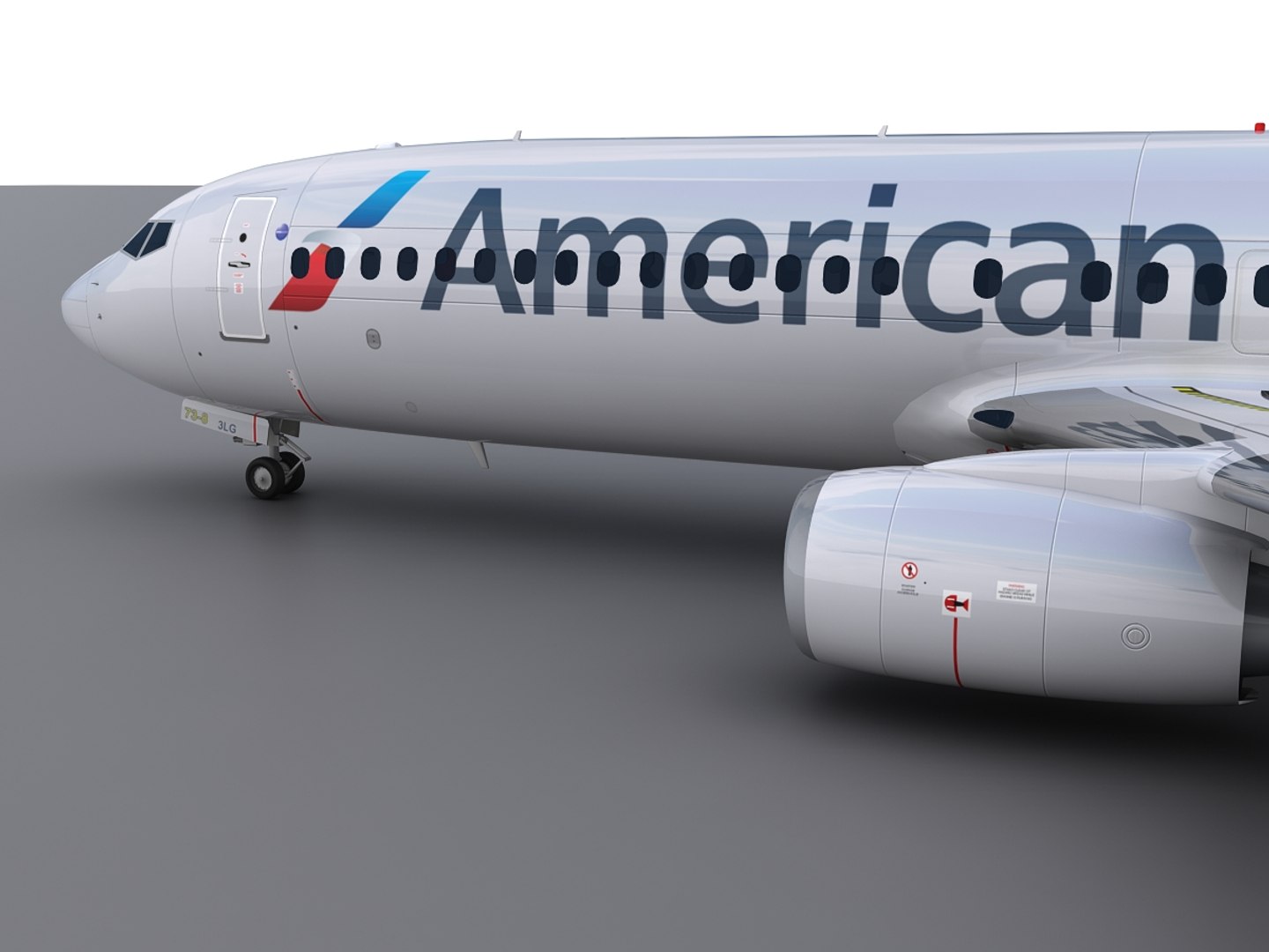 Aircraft Aa 3d Model