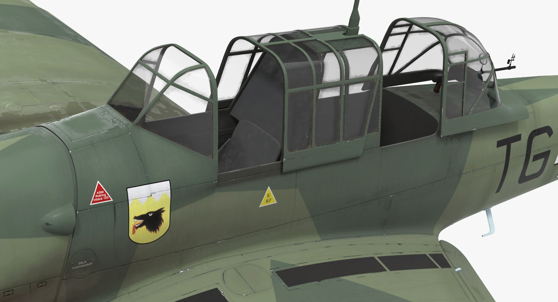 3D Junkers Ju 87 German Model - TurboSquid 1160230