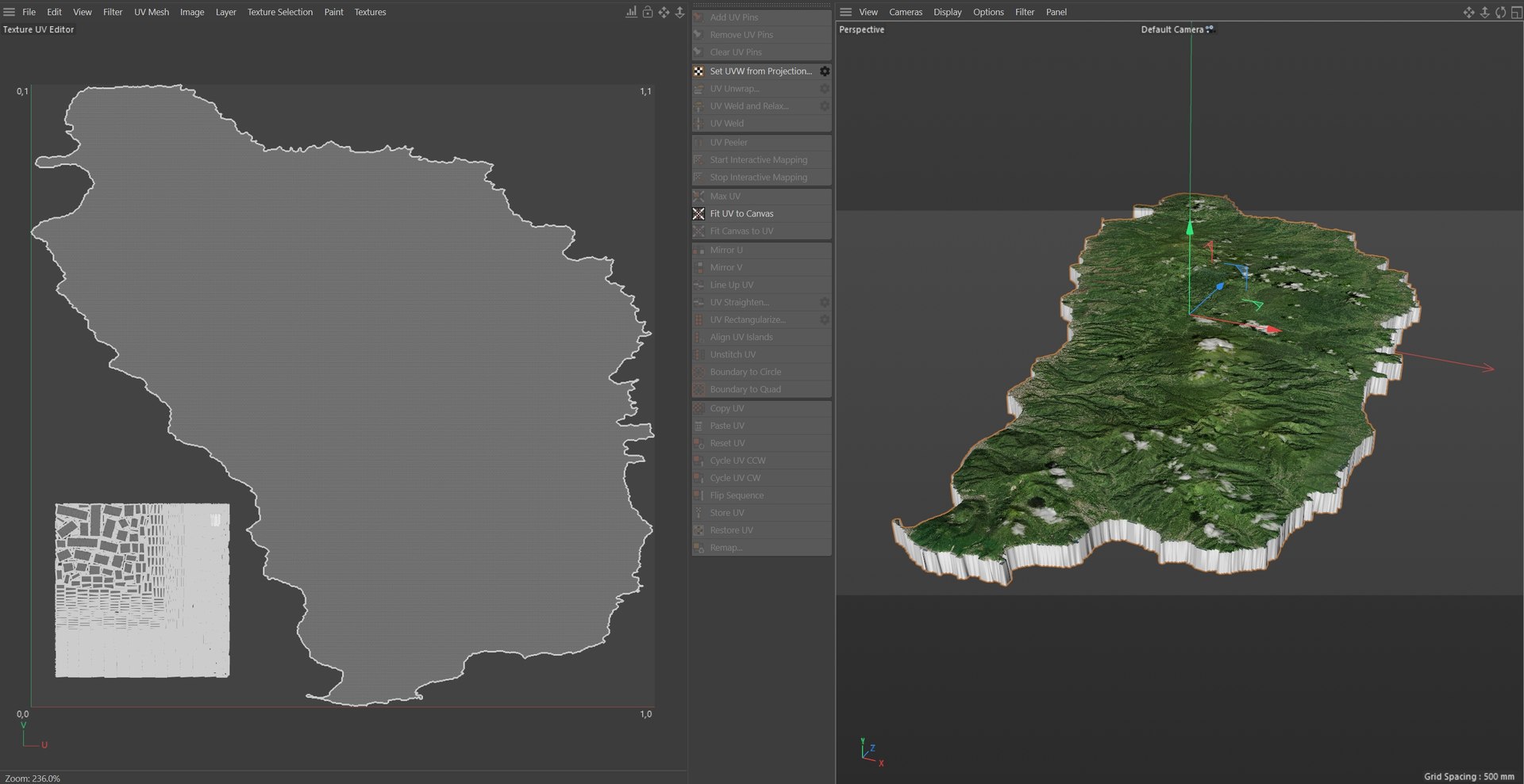 3D Dominica Terrain Map - TurboSquid 2336023