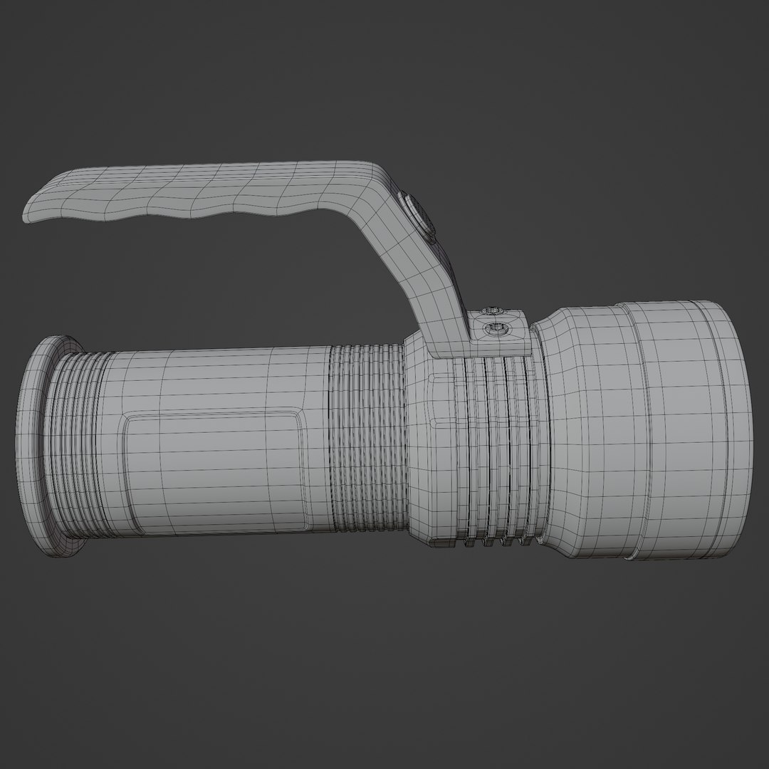 Flashlight 3D Model - TurboSquid 2098800
