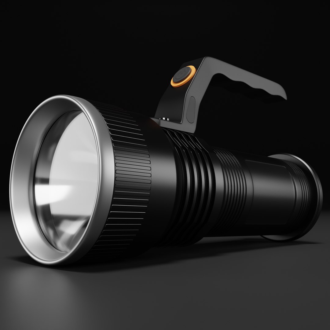 Flashlight 3D Model - TurboSquid 2098800