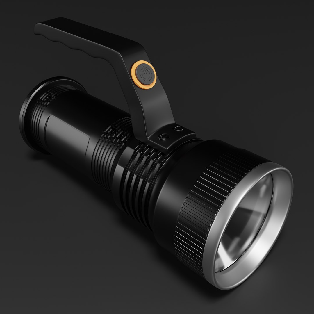 Flashlight 3D Model - TurboSquid 2098800