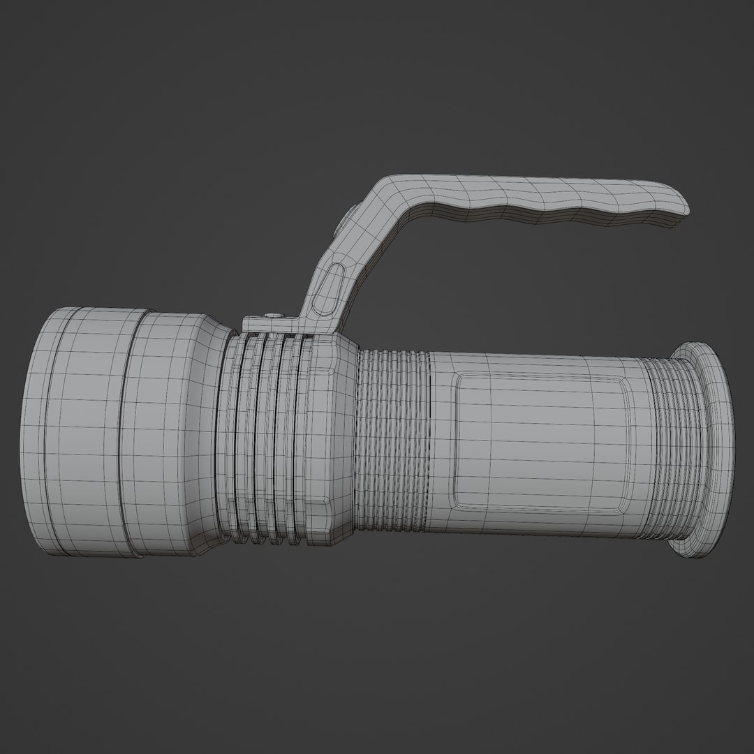 Flashlight 3D Model - TurboSquid 2098800