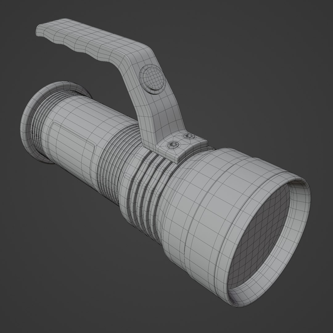 Flashlight 3D Model - TurboSquid 2098800