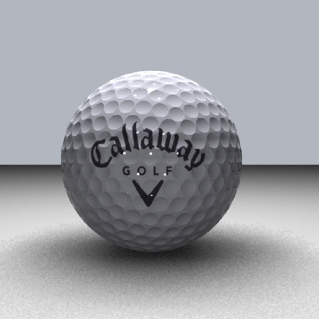 golf ball 3d model