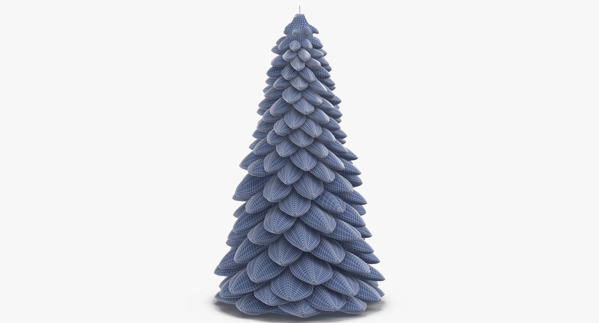 Tree Shaped Candles 02 3D Model - TurboSquid 1350833