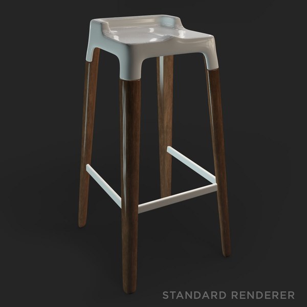 3d model of stool