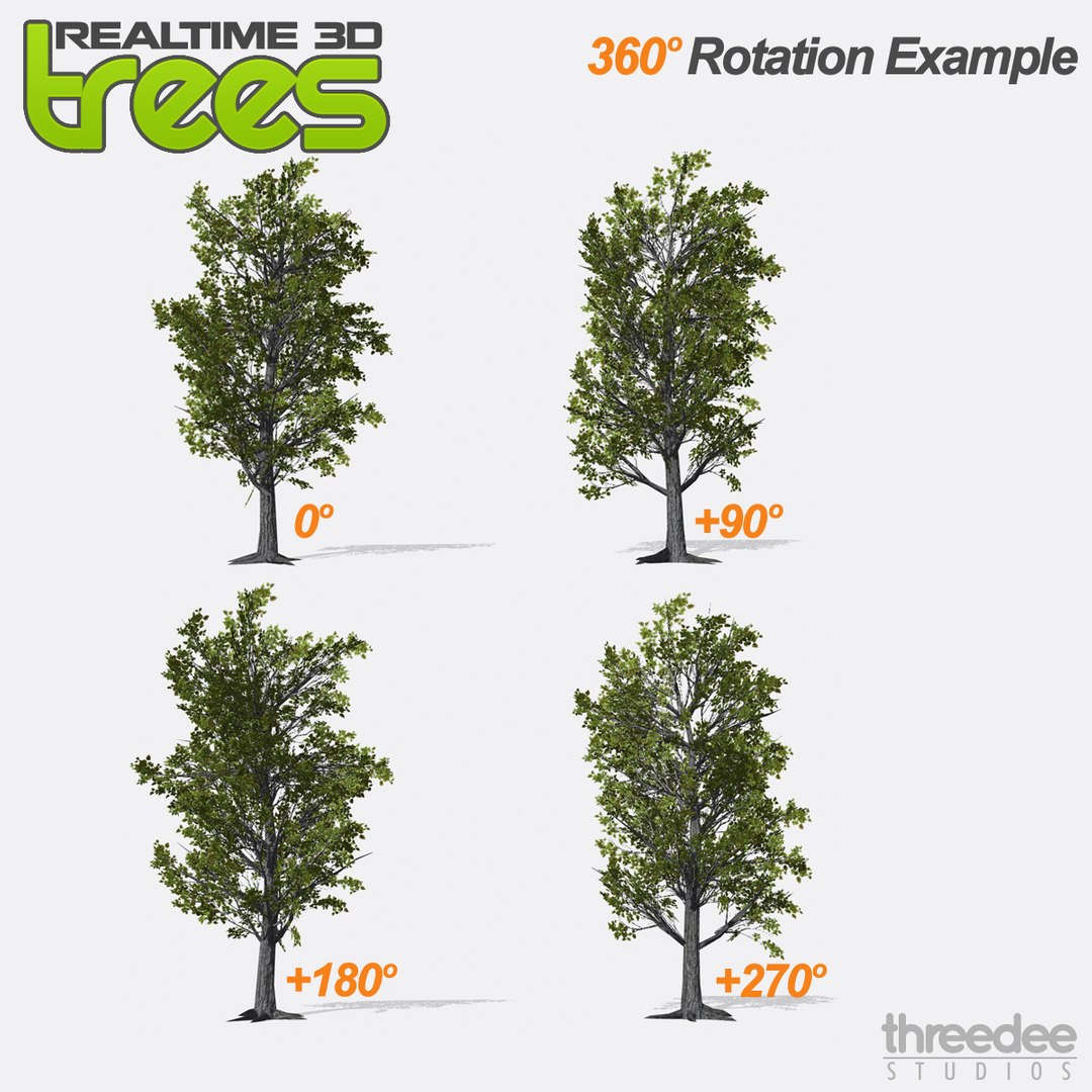 Realtime Trees V2 - 3d Model