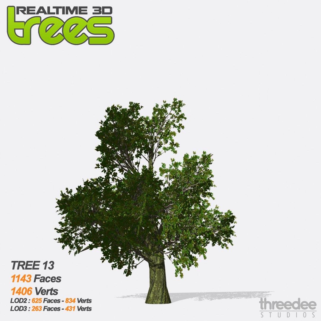 Realtime Trees V2 - 3d Model