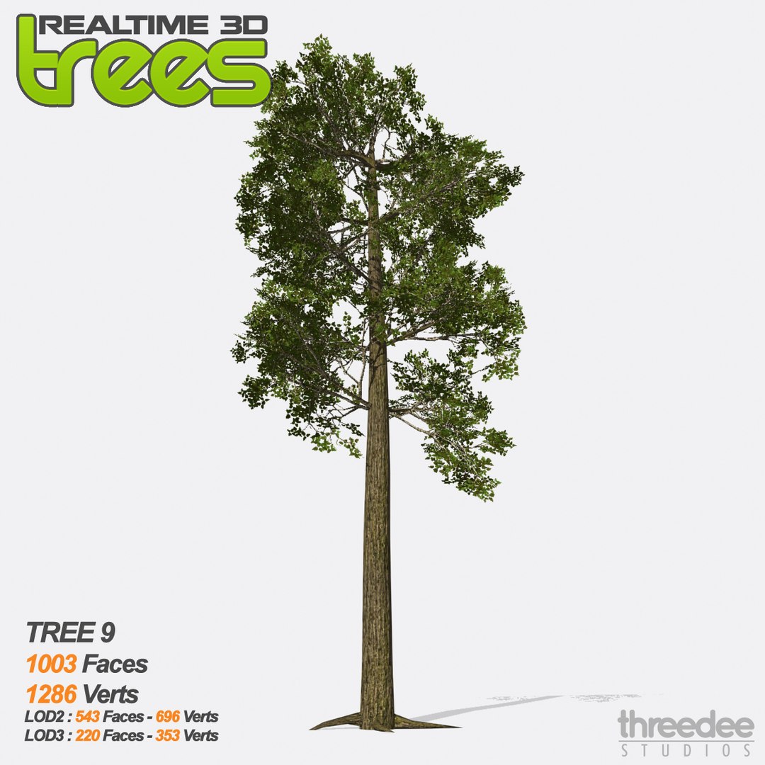 Realtime Trees V2 - 3d Model