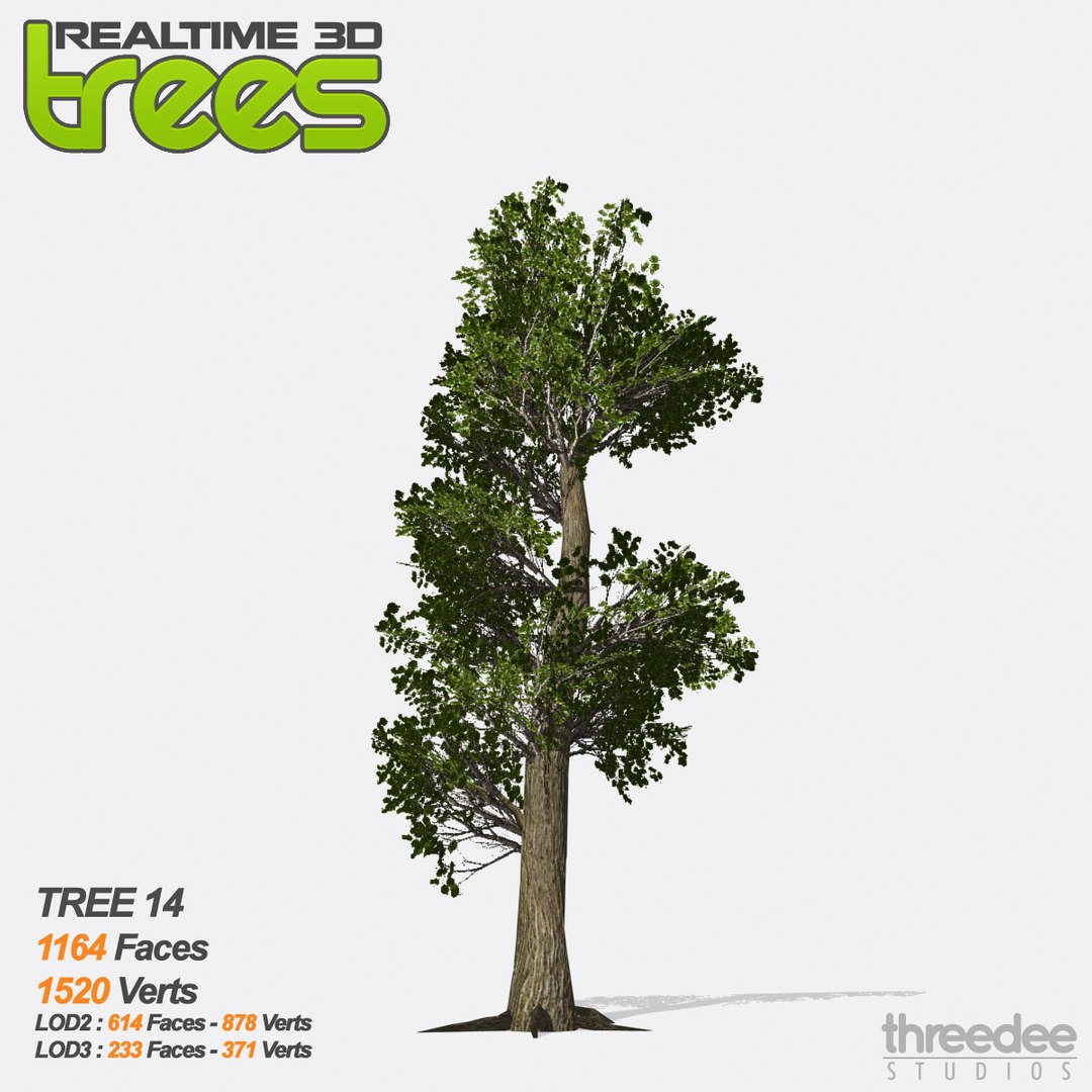 Realtime Trees V2 - 3d Model
