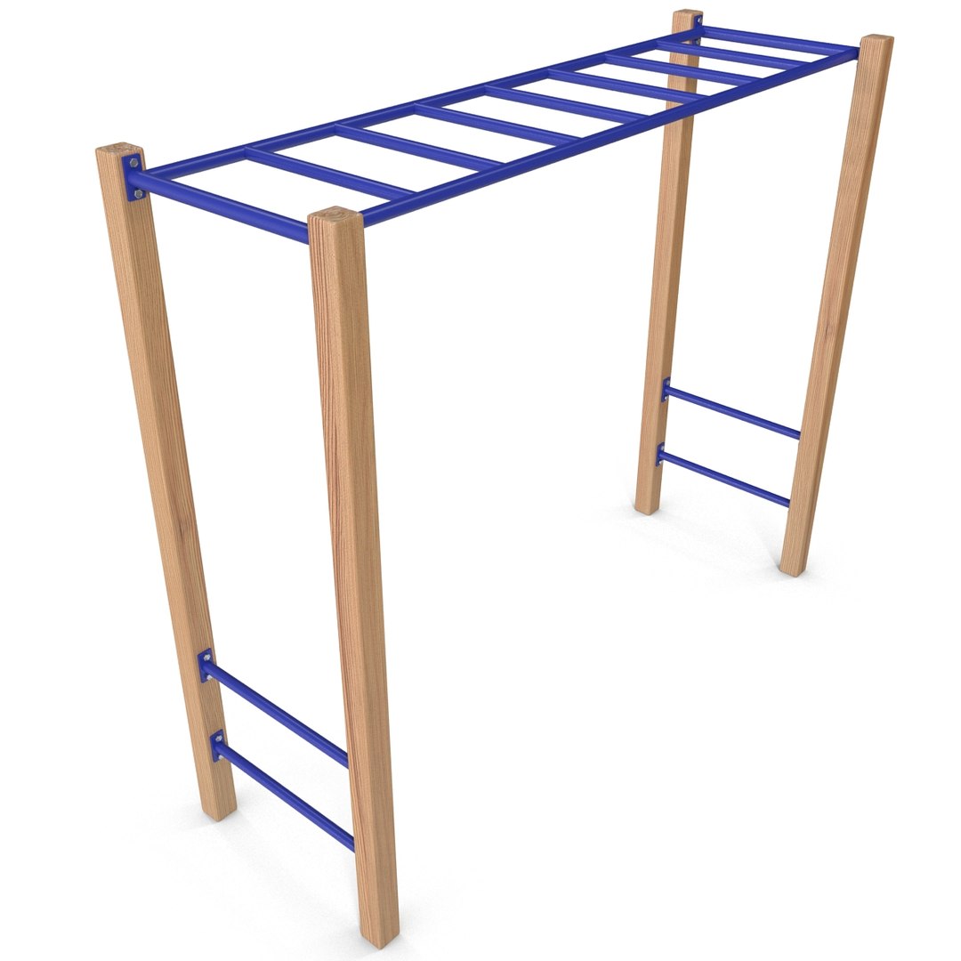 3d Outdoor Monkey Bars Model