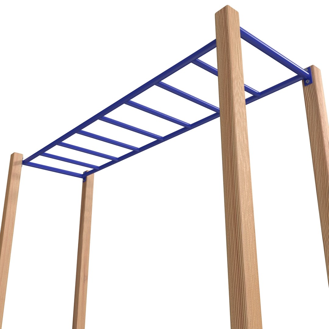 3d Outdoor Monkey Bars Model
