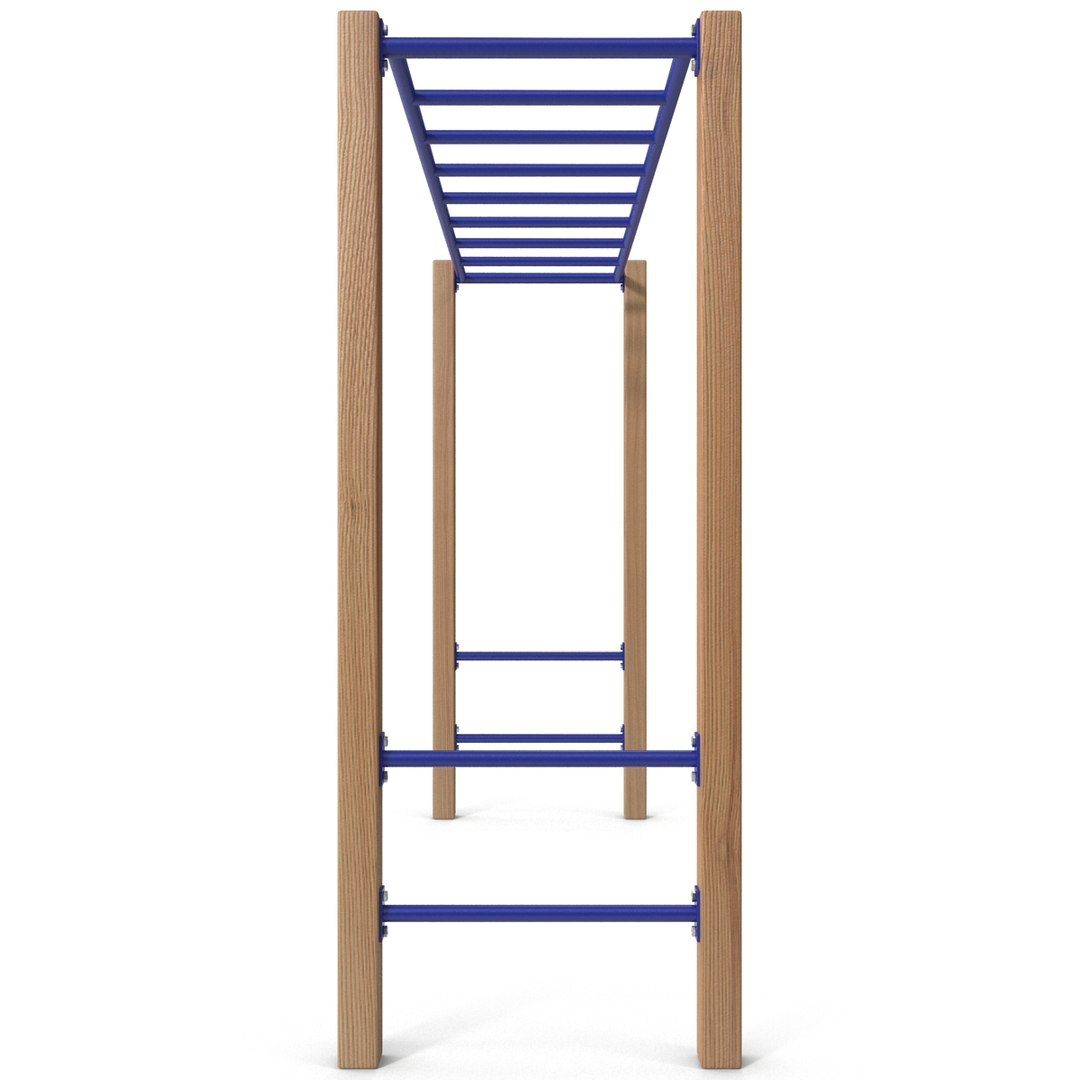 3d Outdoor Monkey Bars Model
