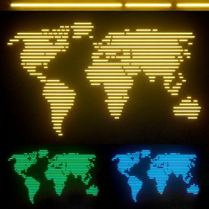 Neon Light 3D Models for Download | TurboSquid