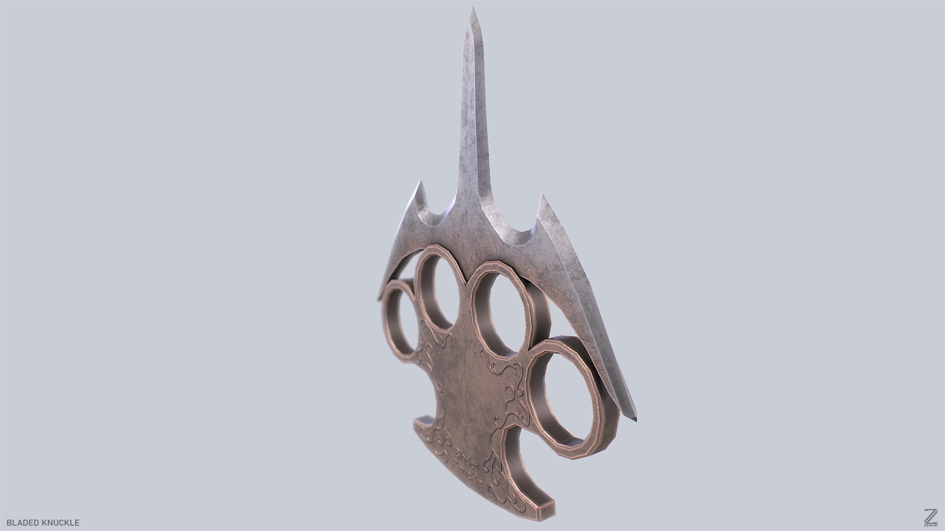 3D Model Bladed Knuckle Collection - TurboSquid 2221610