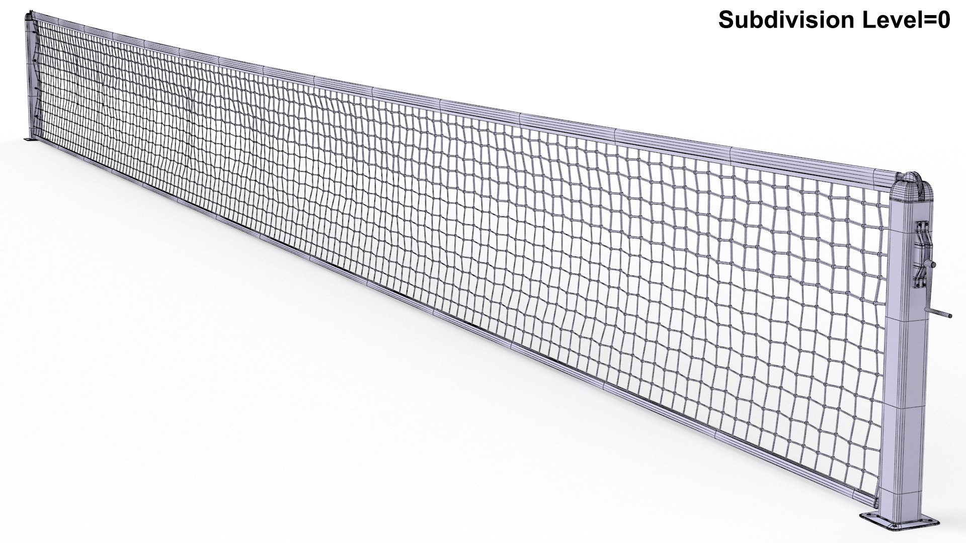 Tennis Net 01 Model - TurboSquid 2028607