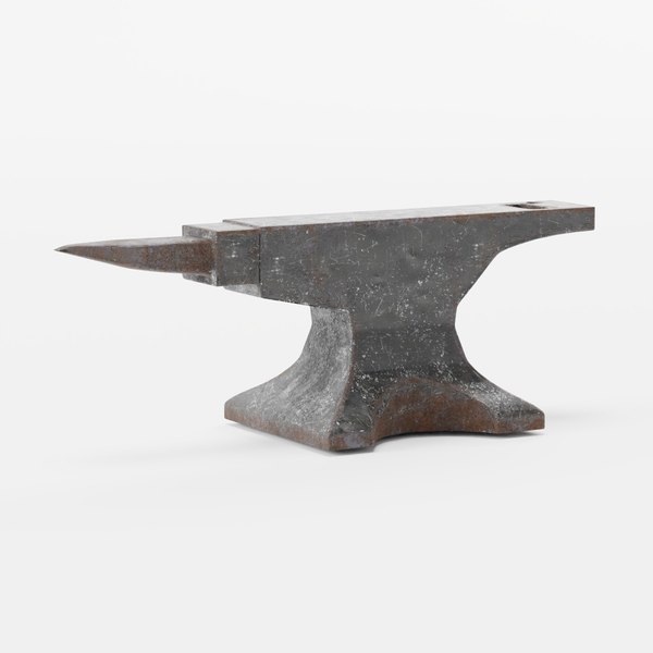 Old Rust Anvil 3D 모델 - TurboSquid 2002302