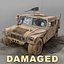 3d Model Humvee Wrecks