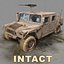 3d Model Humvee Wrecks