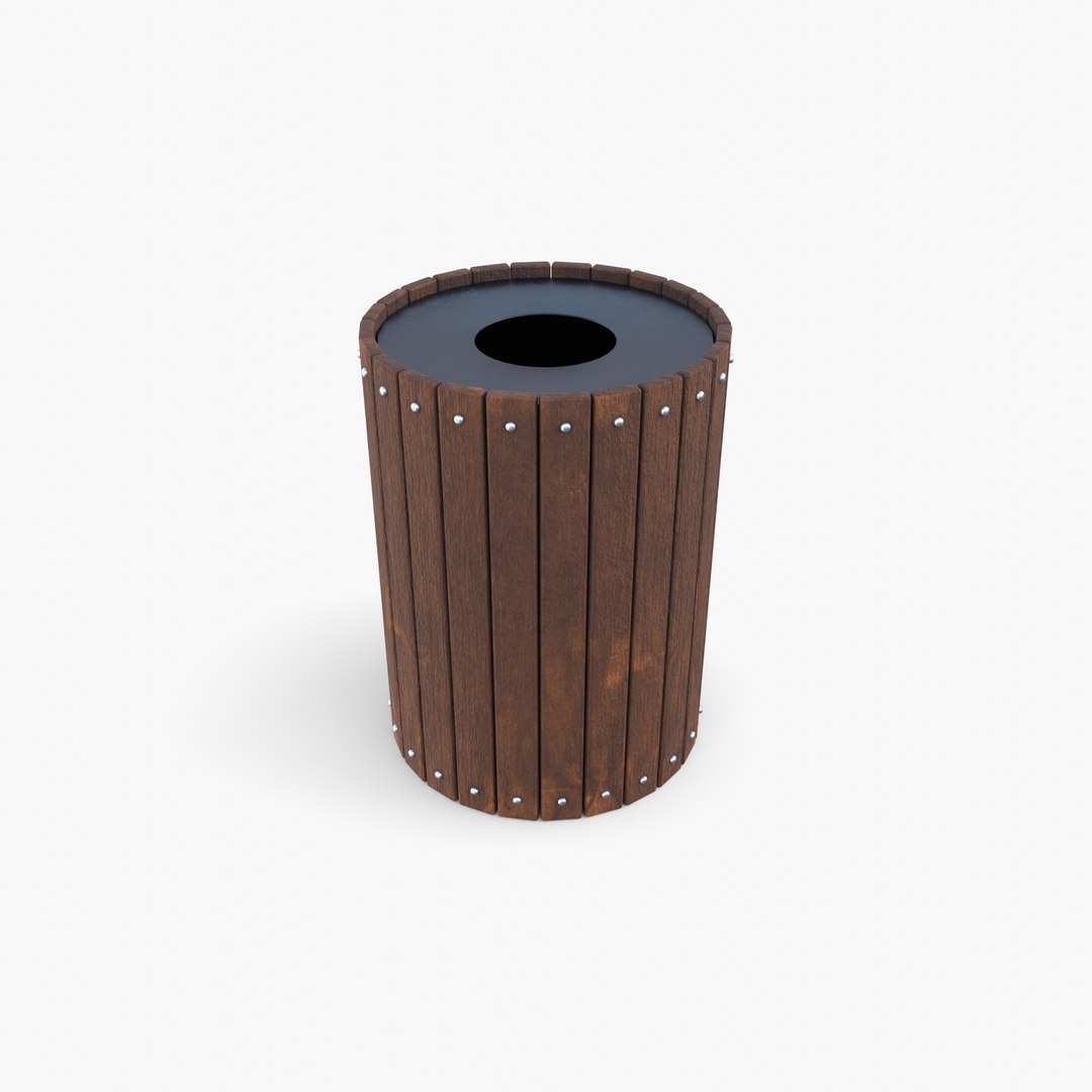 3D Trash Can V10 - TurboSquid 1994732