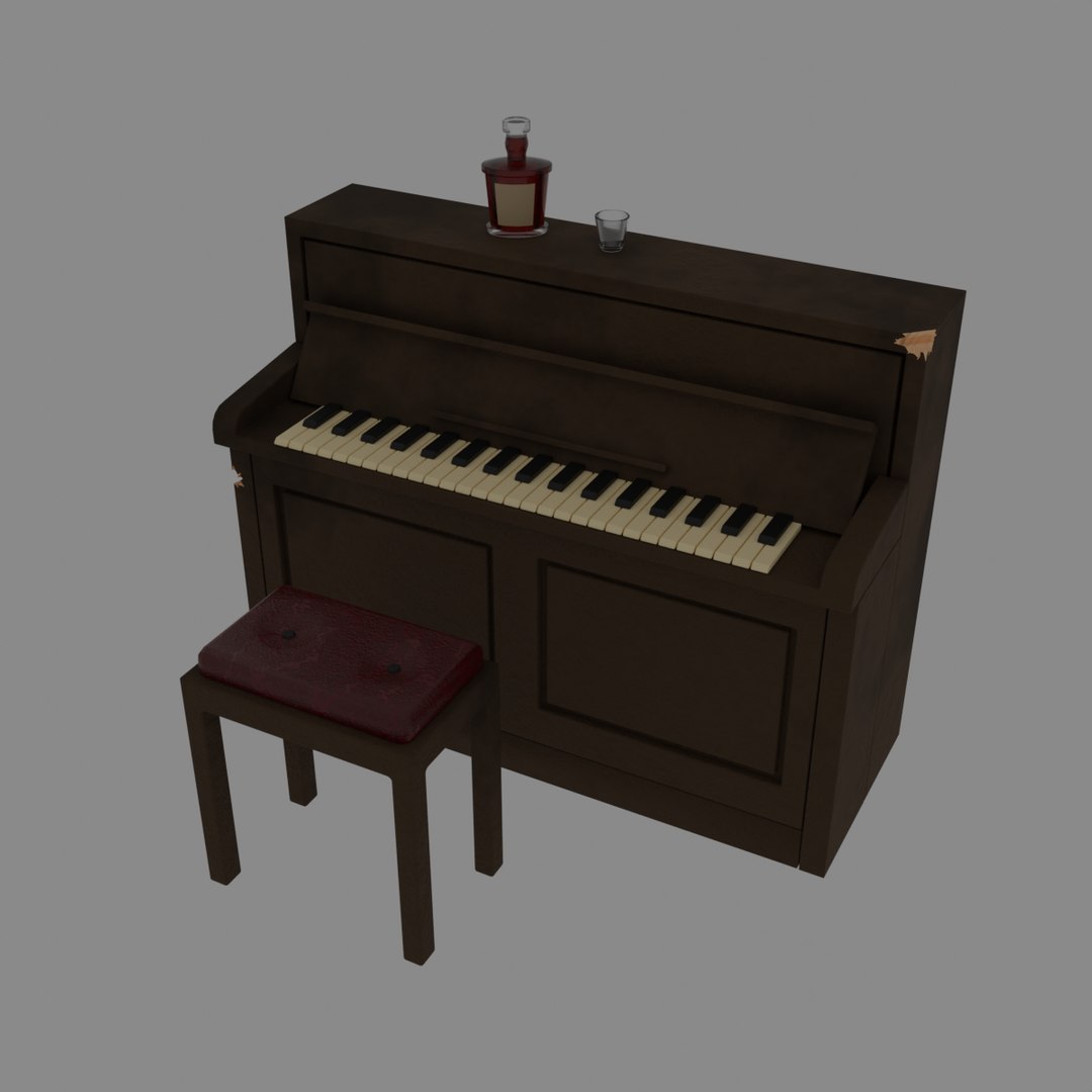 Western Bar Props 3D - TurboSquid 2036173
