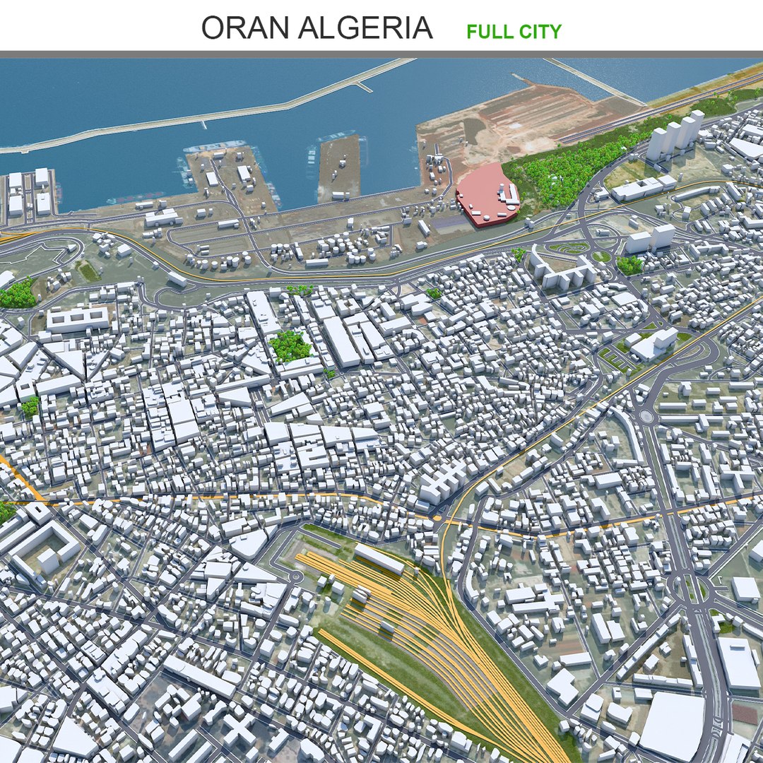 Oran Algeria 3D Model - TurboSquid 2042521
