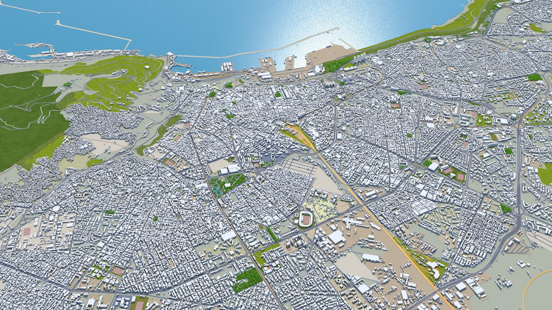 Oran Algeria 3D Model - TurboSquid 2042521