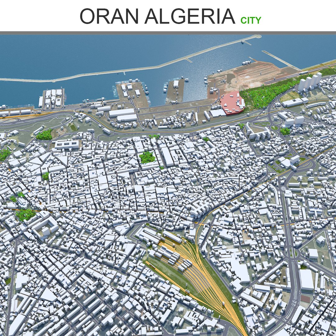 Oran Algeria 3D Model - TurboSquid 2042521