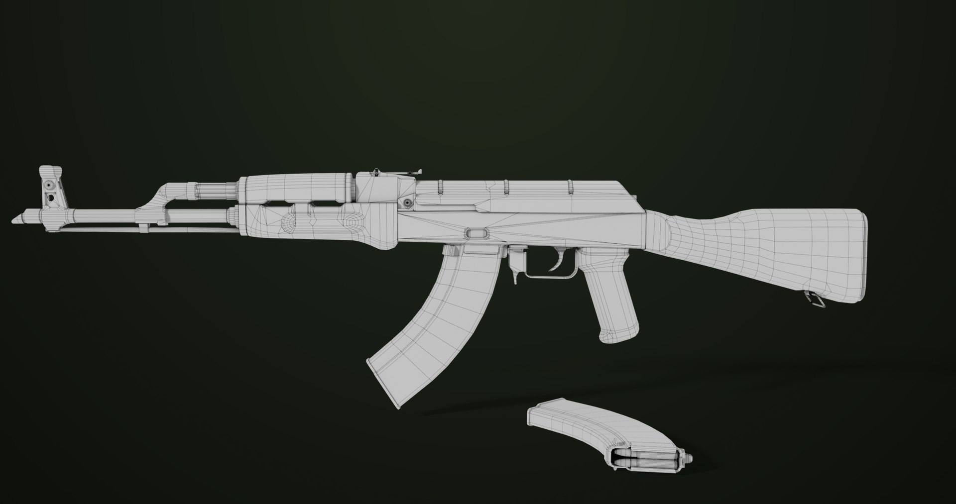 4 Assault Rifle All PBR Unity UE Textures 3D Model - TurboSquid 2287682