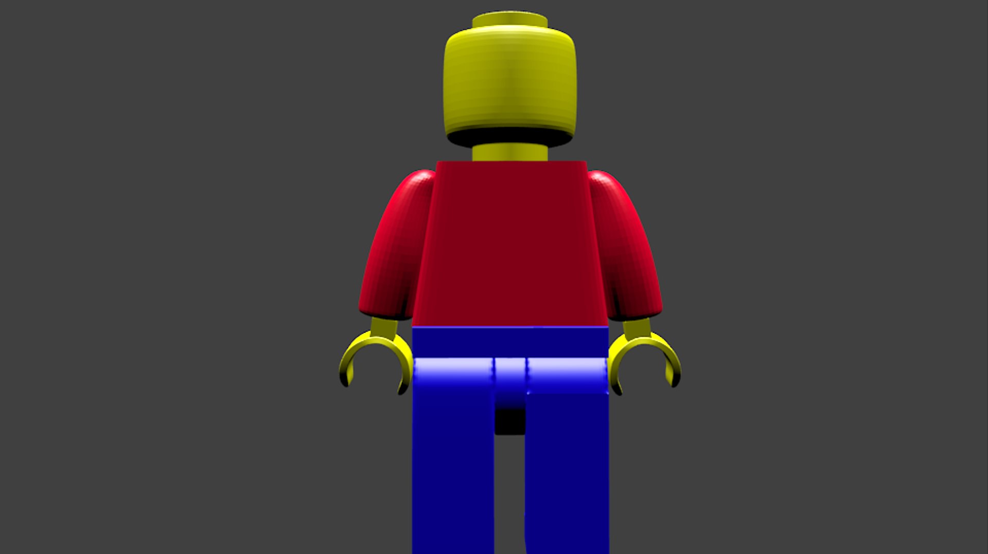 Lego Man 3d Model