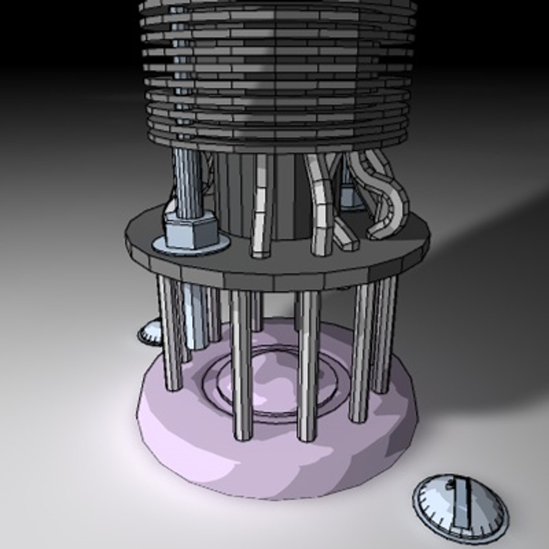 Vacuum Tube 3d Model