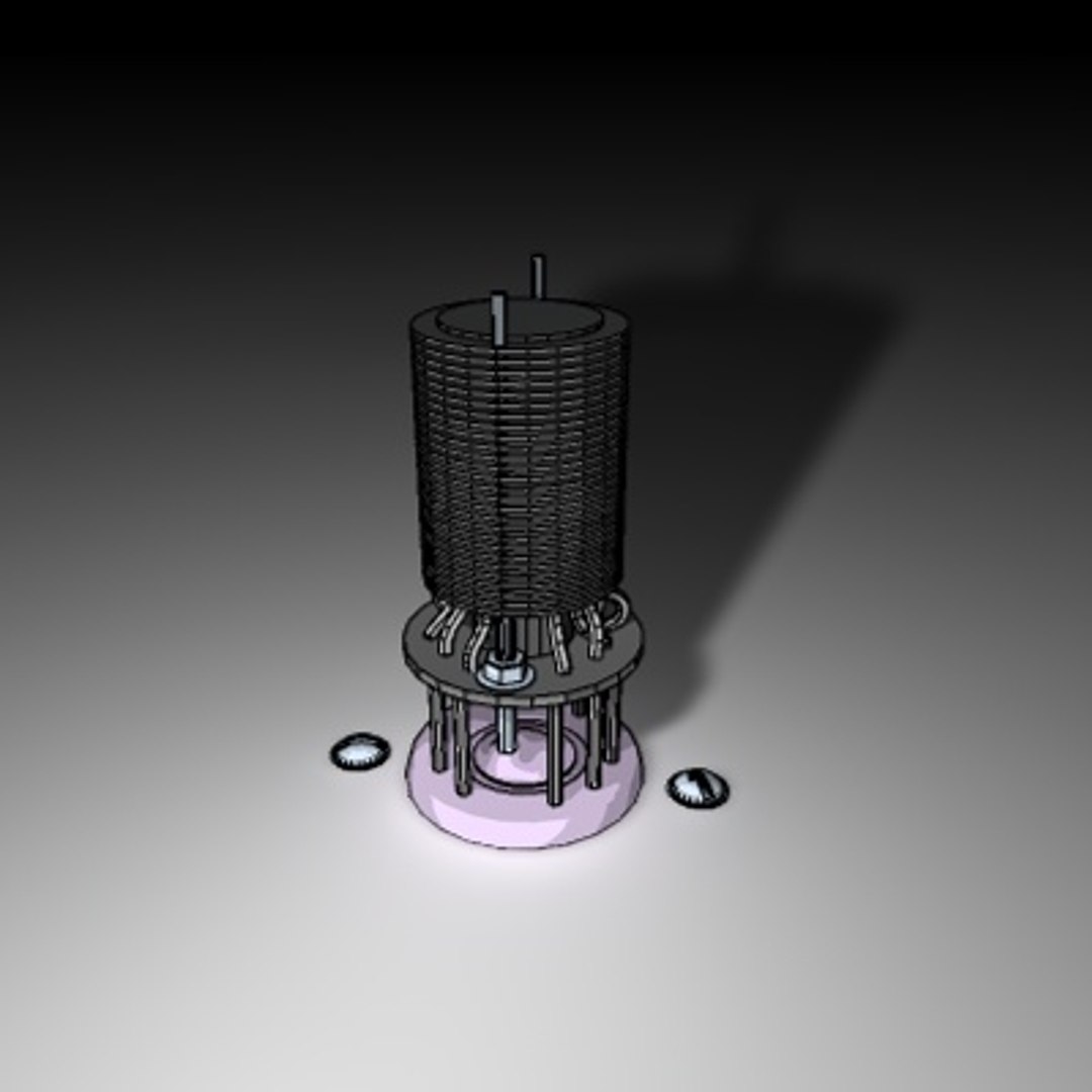 Vacuum Tube 3d Model