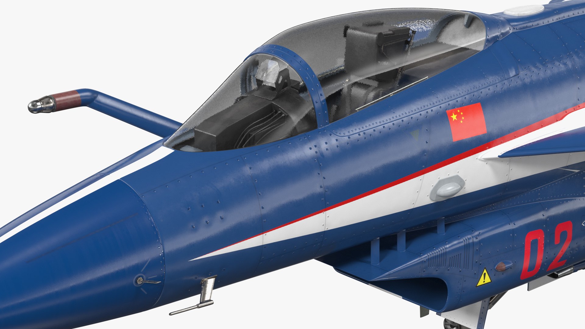 PLAAF J10 Vigorous Dragon Aerobatic Team Armament 3D model - TurboSquid ...