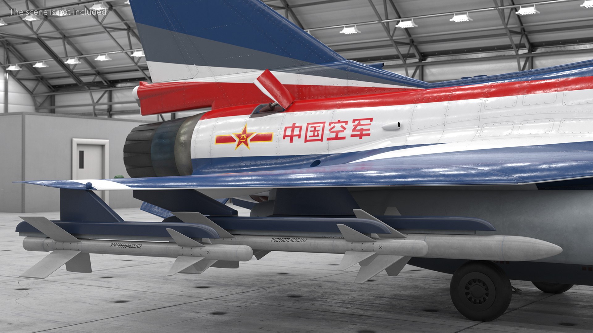 PLAAF J10 Vigorous Dragon Aerobatic Team Armament 3D model - TurboSquid ...