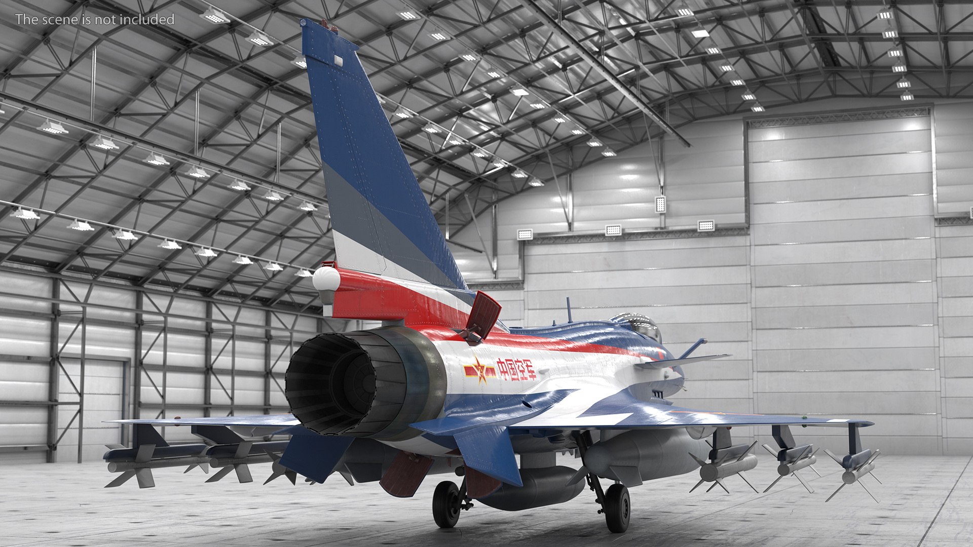 PLAAF J10 Vigorous Dragon Aerobatic Team Armament 3D model - TurboSquid ...