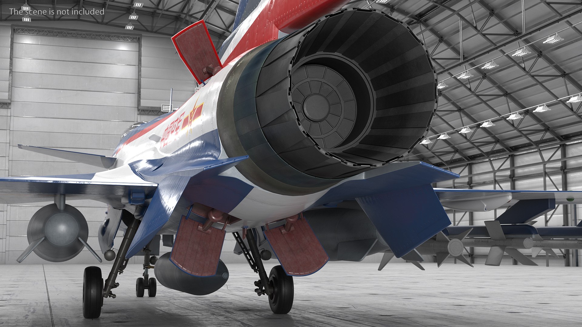 PLAAF J10 Vigorous Dragon Aerobatic Team Armament 3D model - TurboSquid ...