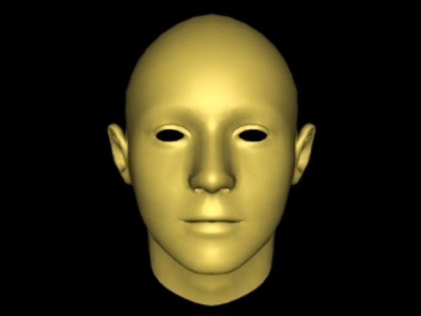 head mesh 3d model