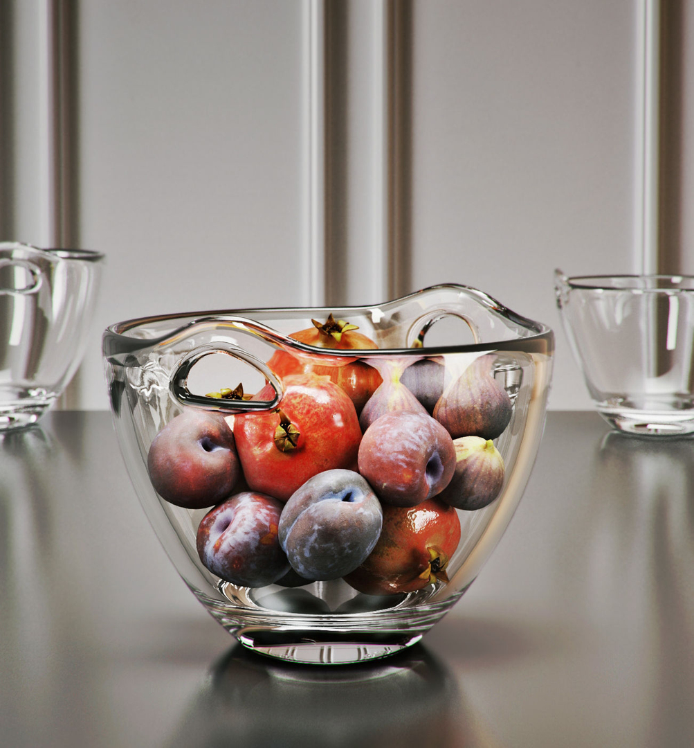 Ono fruit bowl 3D model - TurboSquid 1225863