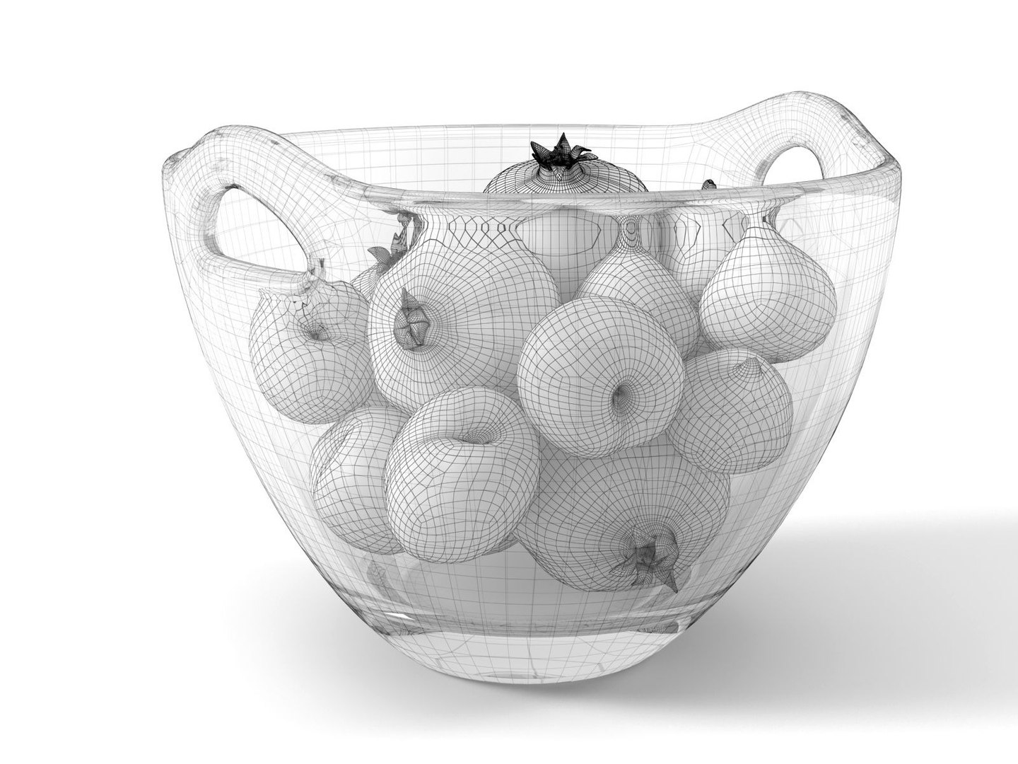 Ono Fruit Bowl 3D Model - TurboSquid 1225863