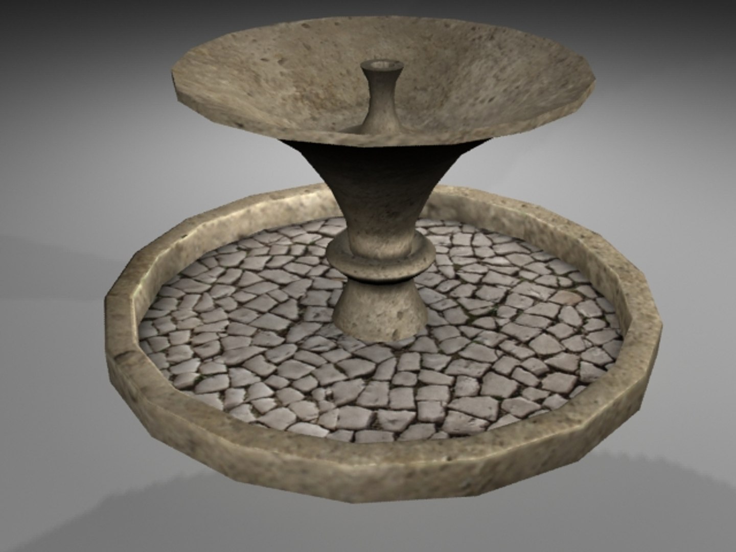 Free Fountain 3d Model