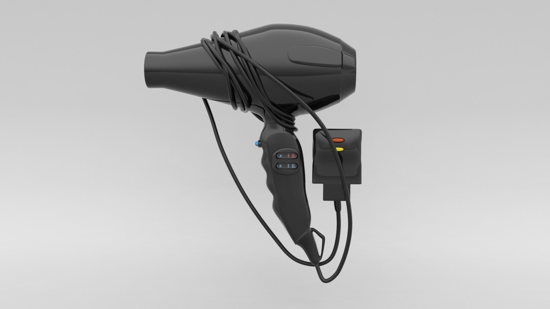 3D Hair Dryer Model - TurboSquid 2194564