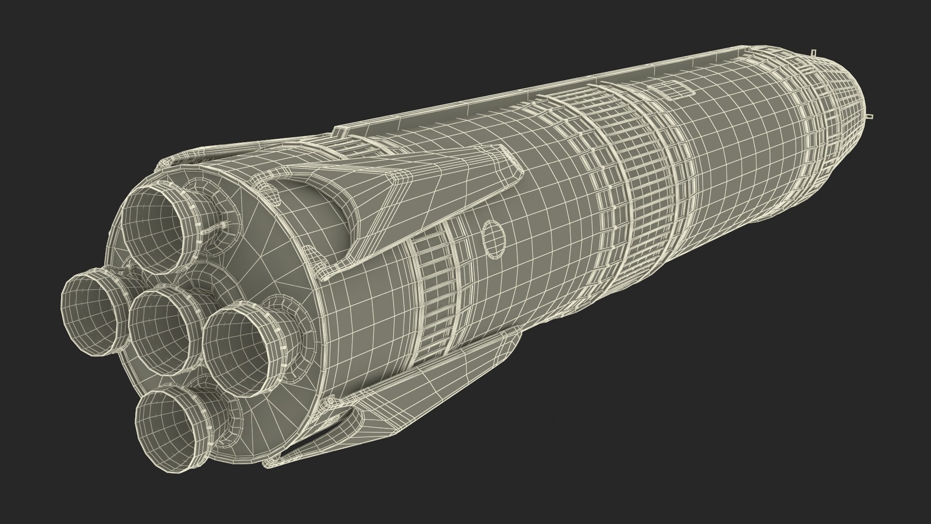 Nebula 1 Rocket From Deep Blue Aerospace 3D - TurboSquid 2329688