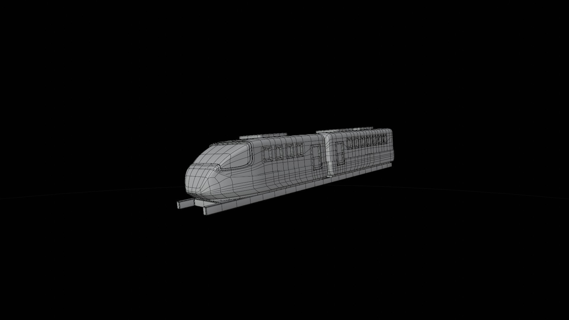 3D High Speed Train 3D Illustration - TurboSquid 2245831